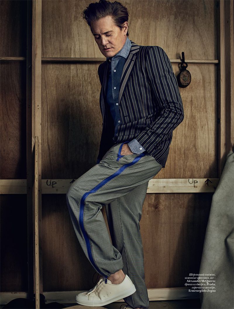 Vogue Man UA March 2017 with Kyle MacLachlan (Vogue Ukraine)