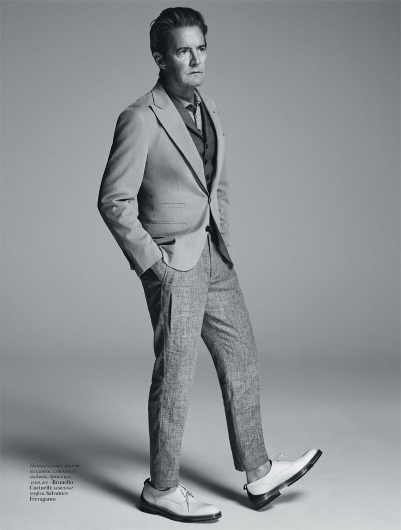 Vogue Man UA March 2017 with Kyle MacLachlan (Vogue Ukraine)