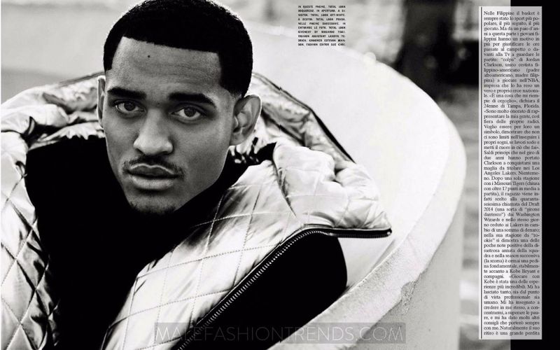 Jordan Clarkson (L'Uomo Vogue)