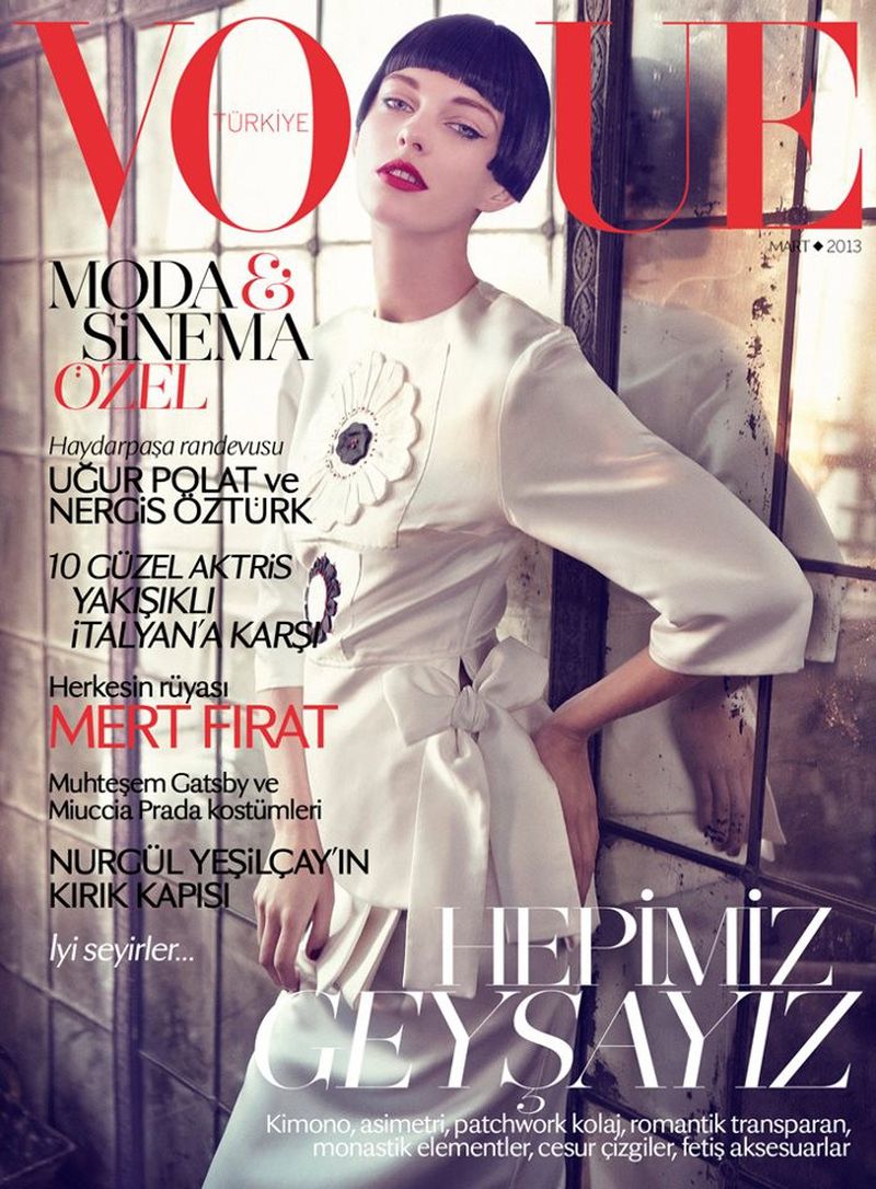 Vogue Turkey March 2013 Cover (Vogue Turkey)