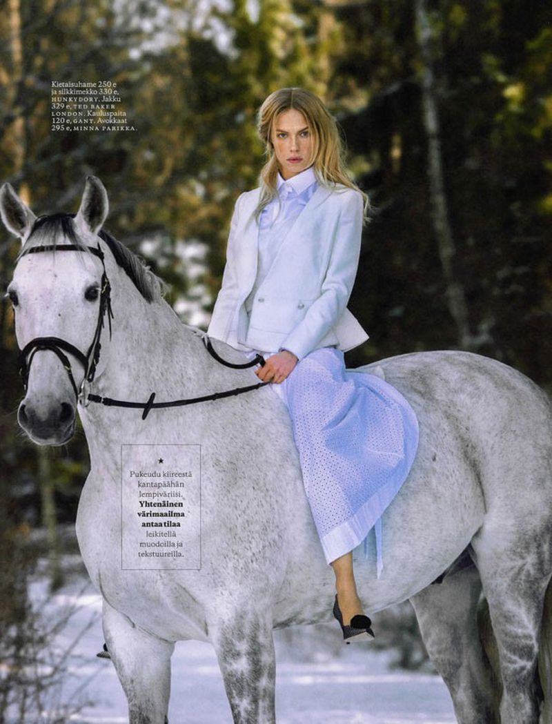 Sisu, photographed by Teemu Silvan (Elle Finland)