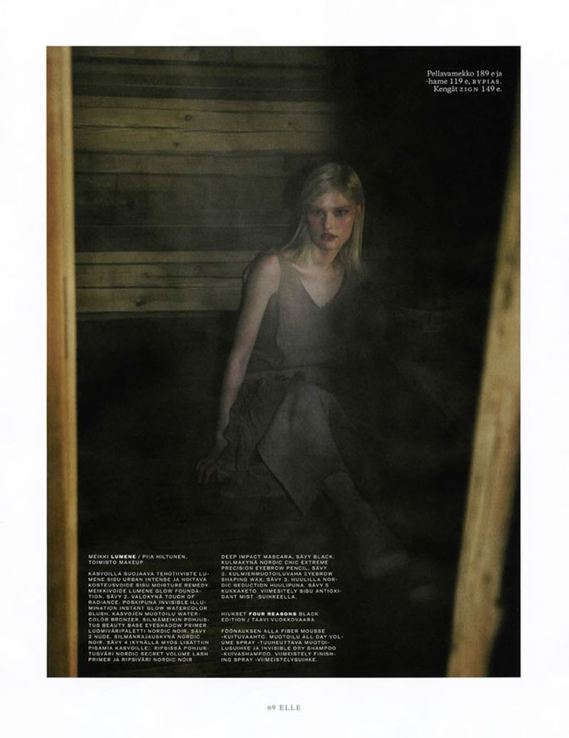 Sisu, photographed by Teemu Silvan (Elle Finland)