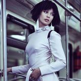Subway with actress Natalia Berger (Tatler Russia)