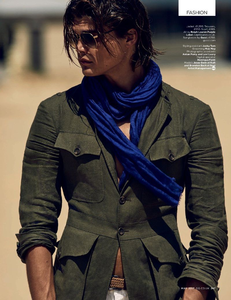 Lines In The Sand (British GQ)