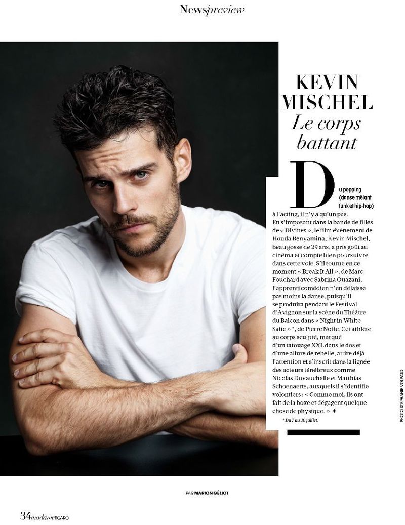 Portrait Kevin Mischel (Madame Figaro)