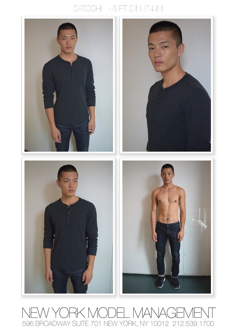 New York Models Men 2017 Polaroids/Portraits (Polaroids/Digitals)