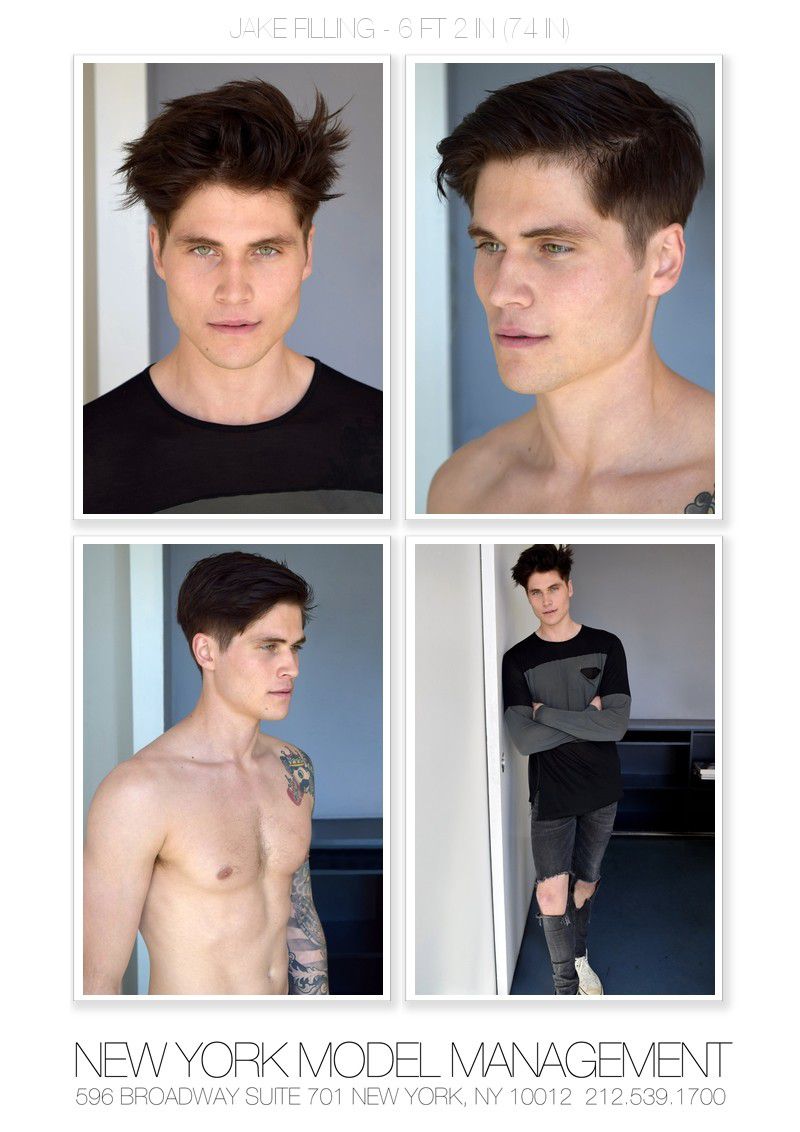 New York Models Men 2017 Polaroids/Portraits (Polaroids/Digitals)