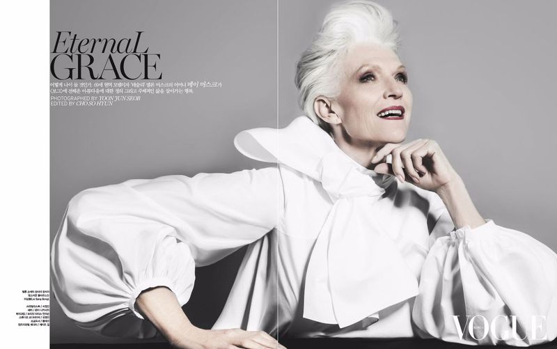 Maye Musk (Vogue Korea)