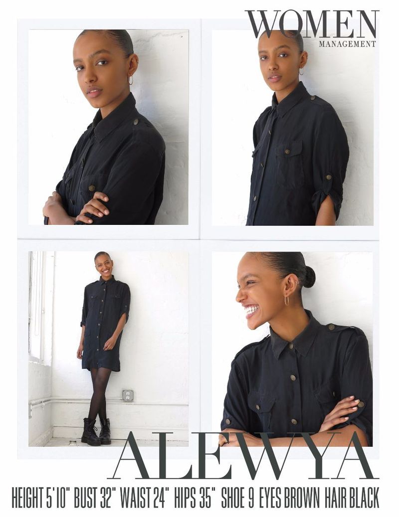 Women Models NY S/S 2017 Polaroids/Portraits (Polaroids/Digitals)