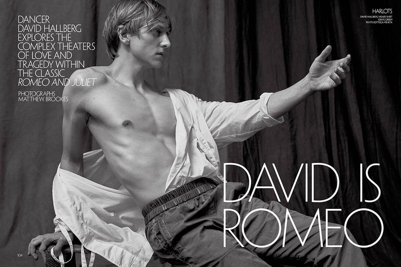 David is Romeo (CR Fashion Book)