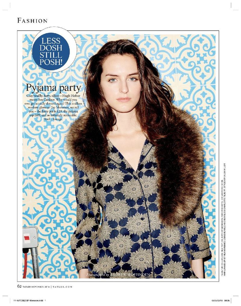 Less Dosh Still Posh (Tatler U.K.)