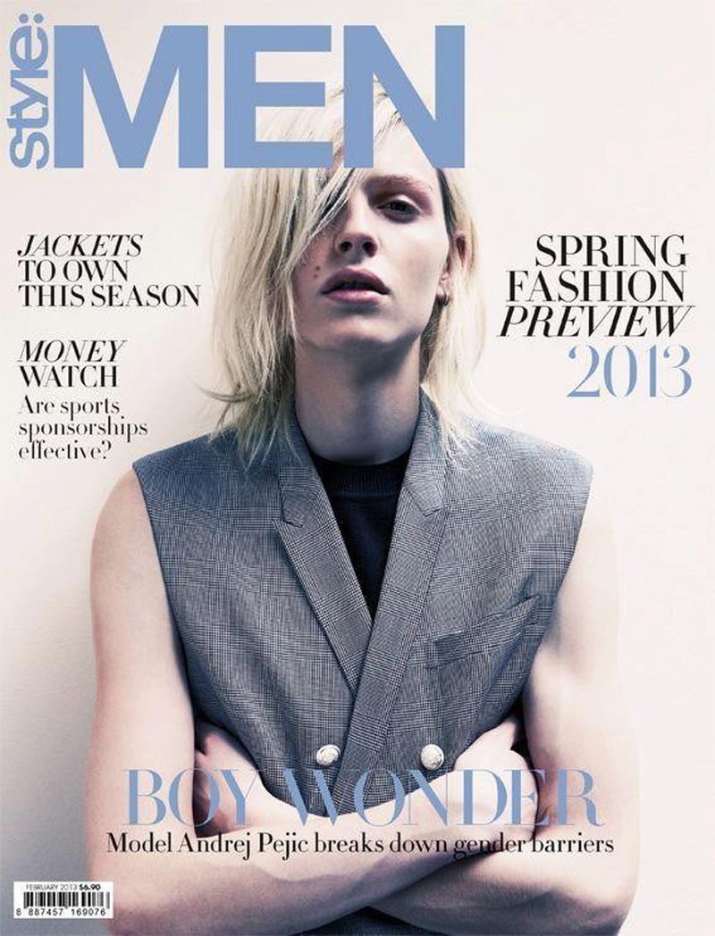 STYLE:men February 2013 Cover (STYLE:men Magazine)