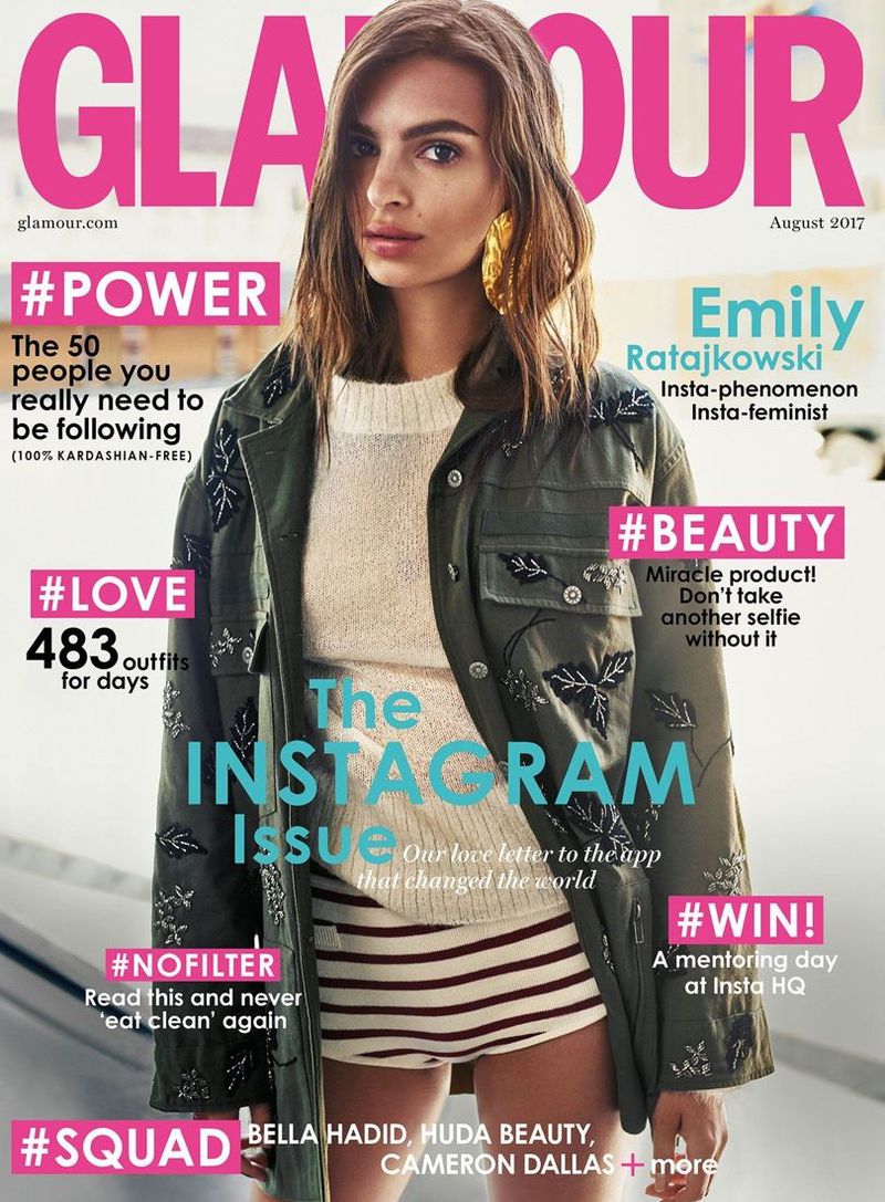 Glamour Magazine U.S. August 2017 Cover (Glamour Magazine U.S.)