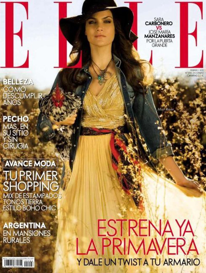 Elle Spain February 2011 Cover (Elle Spain)
