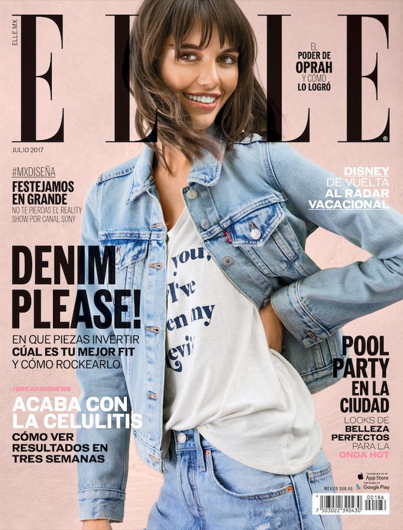 Elle Mexico July 2017 Cover (Elle Mexico)