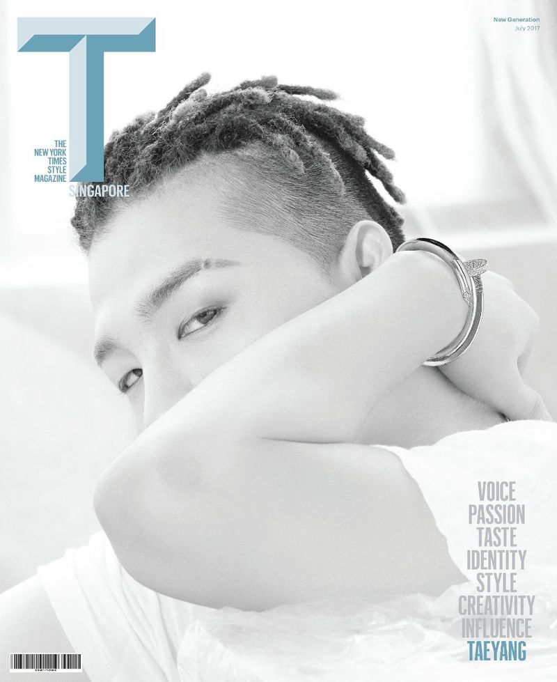 T Magazine Singapore July 2017 Cover (Tae Yang) (The New York Times ...