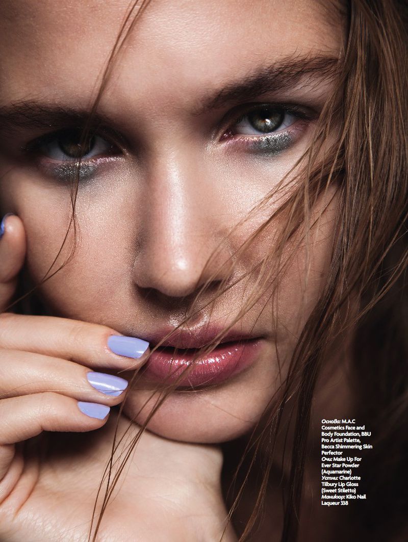 Beauty story by Debora Barnaba (Elle Bulgaria)