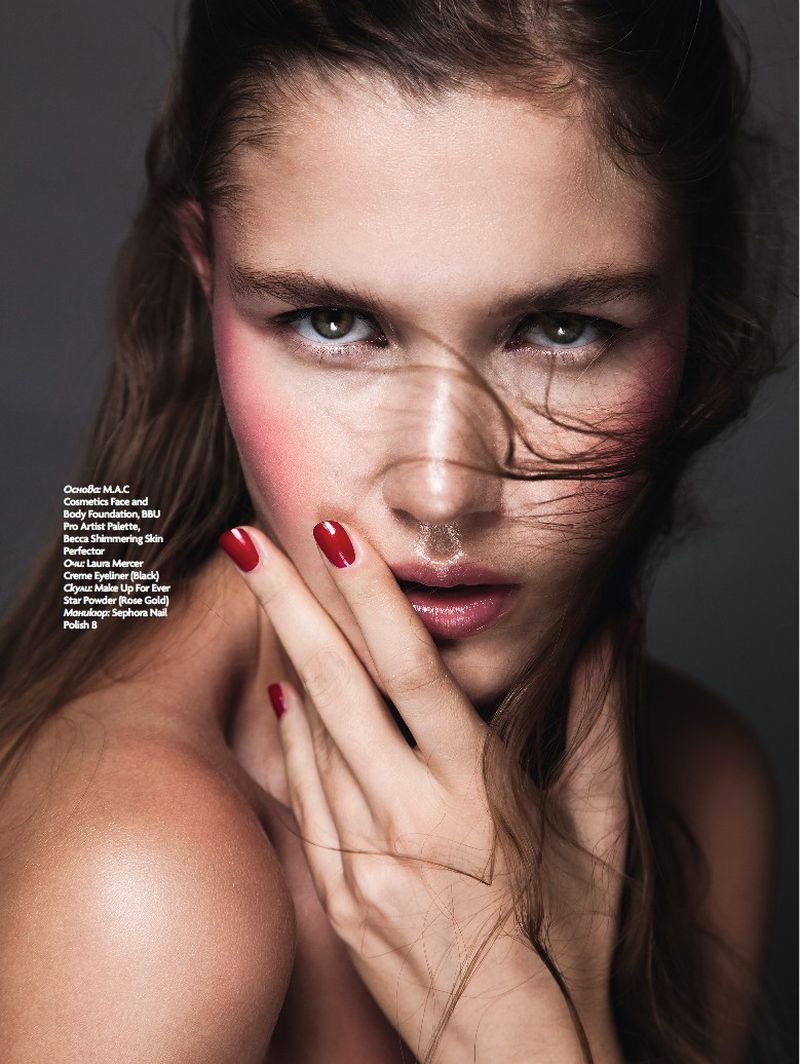 Beauty story by Debora Barnaba (Elle Bulgaria)