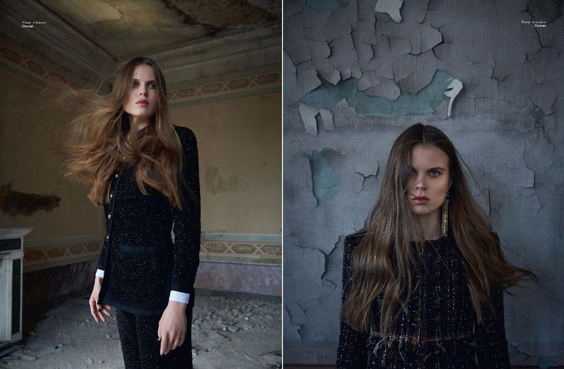 Alexandra Revenko Chanel Special (L'Officiel Russia)