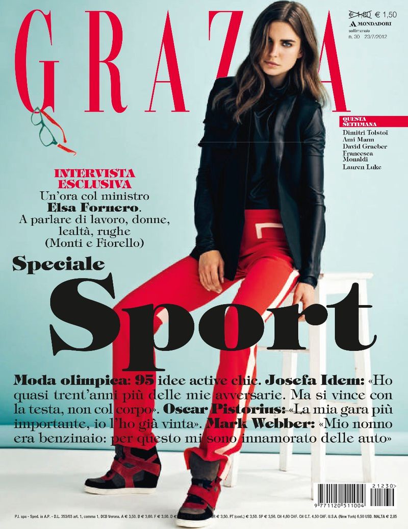 Grazia July 2012 Cover (Grazia Italy)