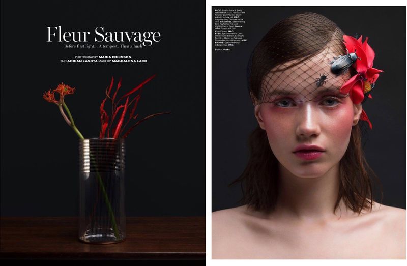 Fleur Sauvage (L'Officiel Singapore)