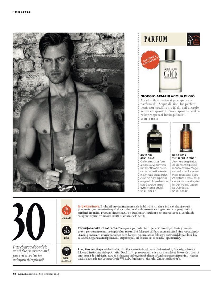 Men's Health September 2017 Cover (Men's Health U.S.)