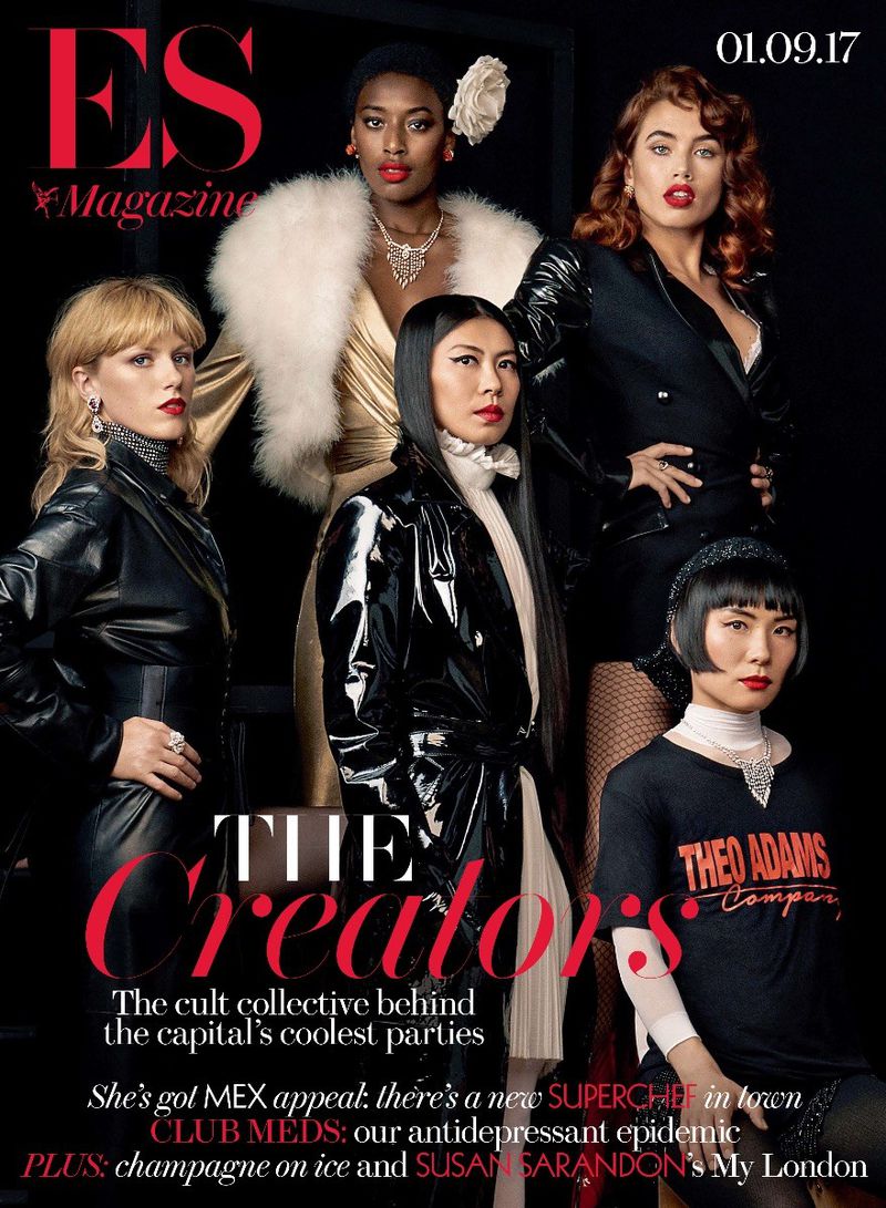 ES Magazine August 2017 Cover: Theo Adams Company (ES Magazine Evening ...