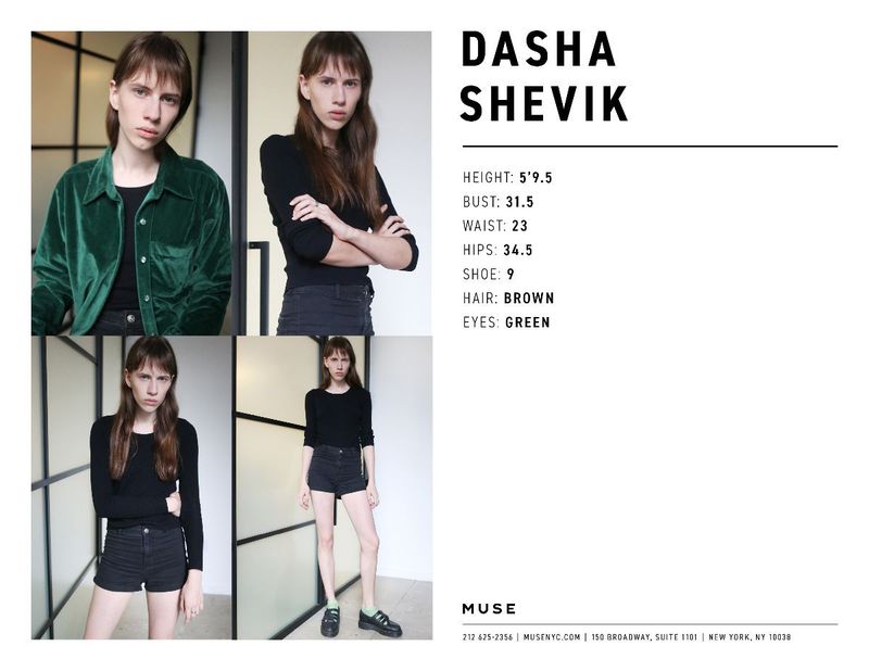 Muse Models F/W 2017 Polaroids/Portraits (Polaroids-Digitals)