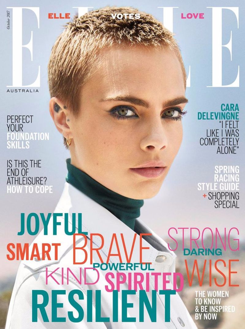 Elle Australia October 2017 Cover (Elle Australia)