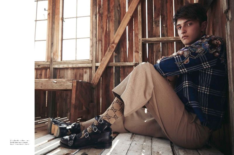 Anwar Hadid (L'Officiel Hommes Netherlands)