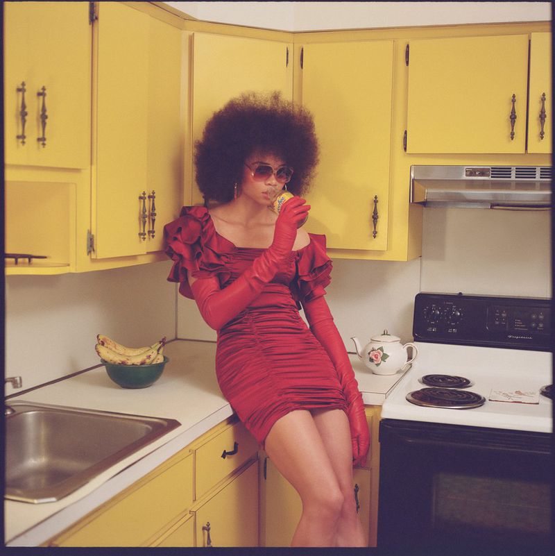 Chavi at The Motel (Wonderland Magazine)