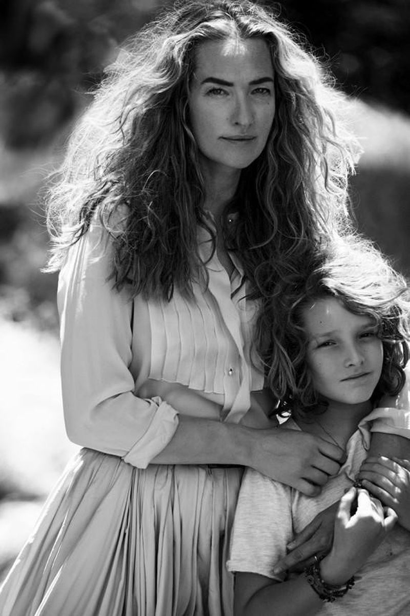 Supermodels Moms and their Children (American Vogue)