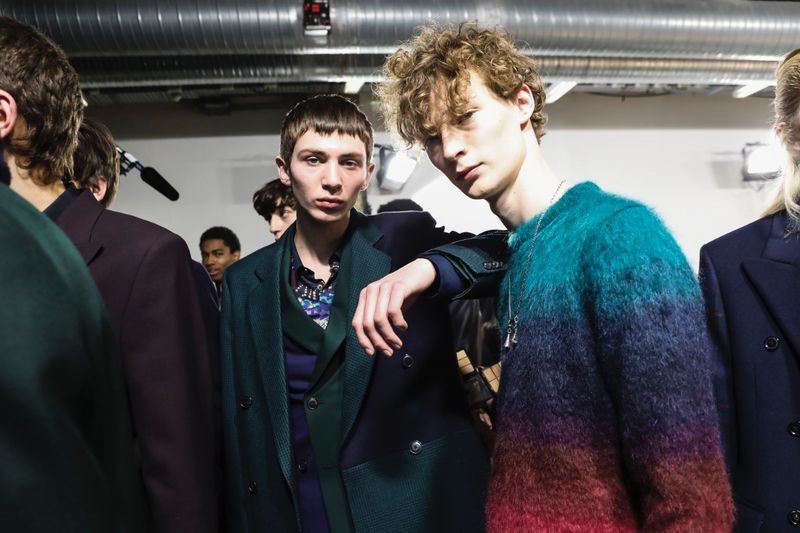 Backstage Men Fashion Week (HERO online)