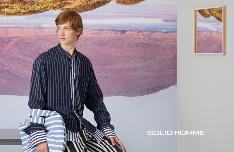 Solid Homme S/S 18 Campaign (Various Campaigns)