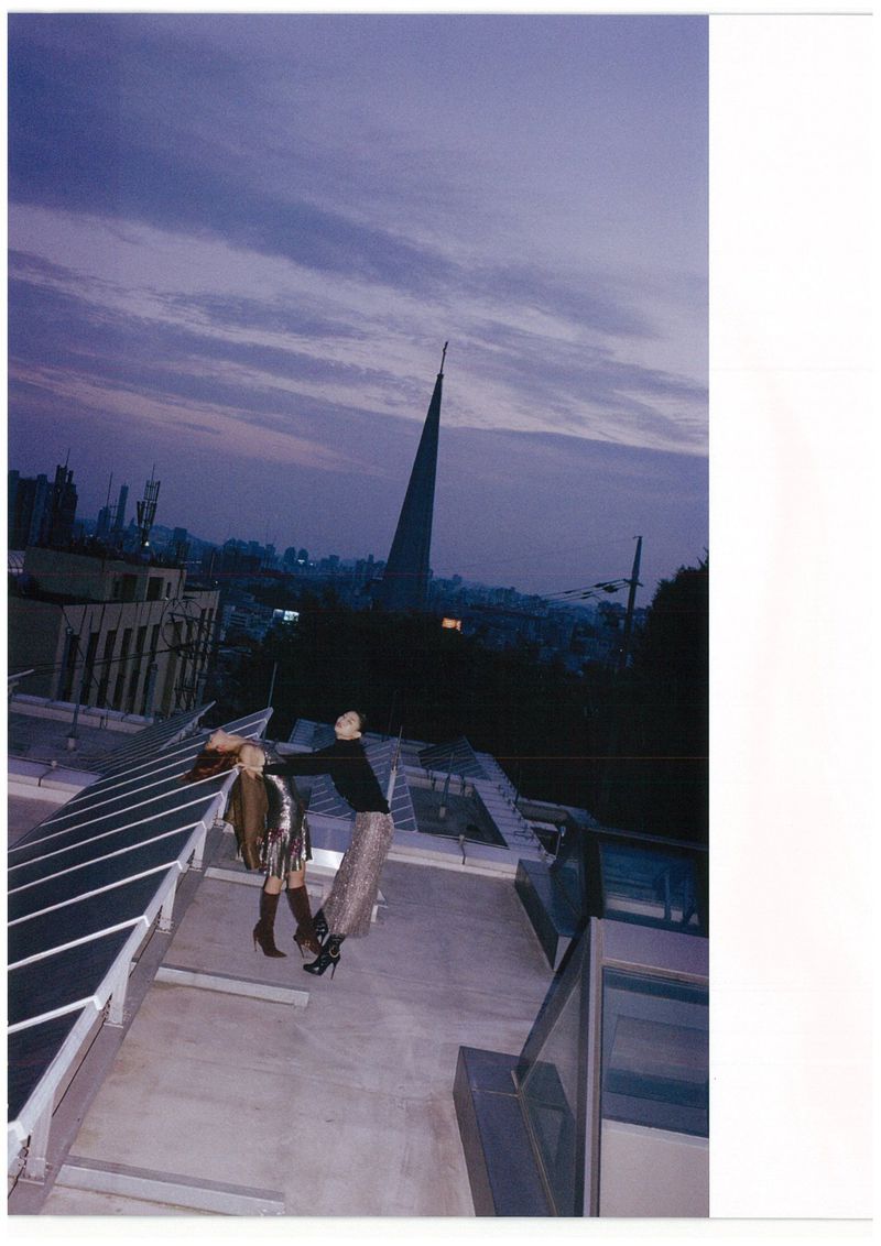 SORA, YOON YOUNG, HOYEON, HYUNJI, SOHYUN by LESS (Vogue Korea)