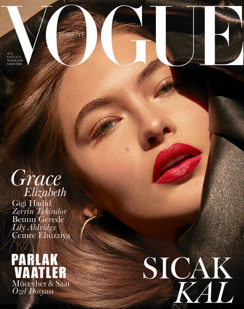 Vogue Turkey November 2018 Cover (Vogue Turkey)