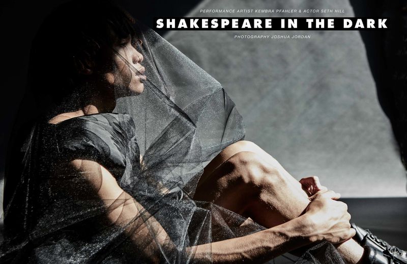 Shakespeare in the Dark (Portrait)