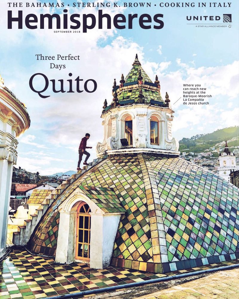 Hemispheres Magazine September 2018 Cover (Various Covers)
