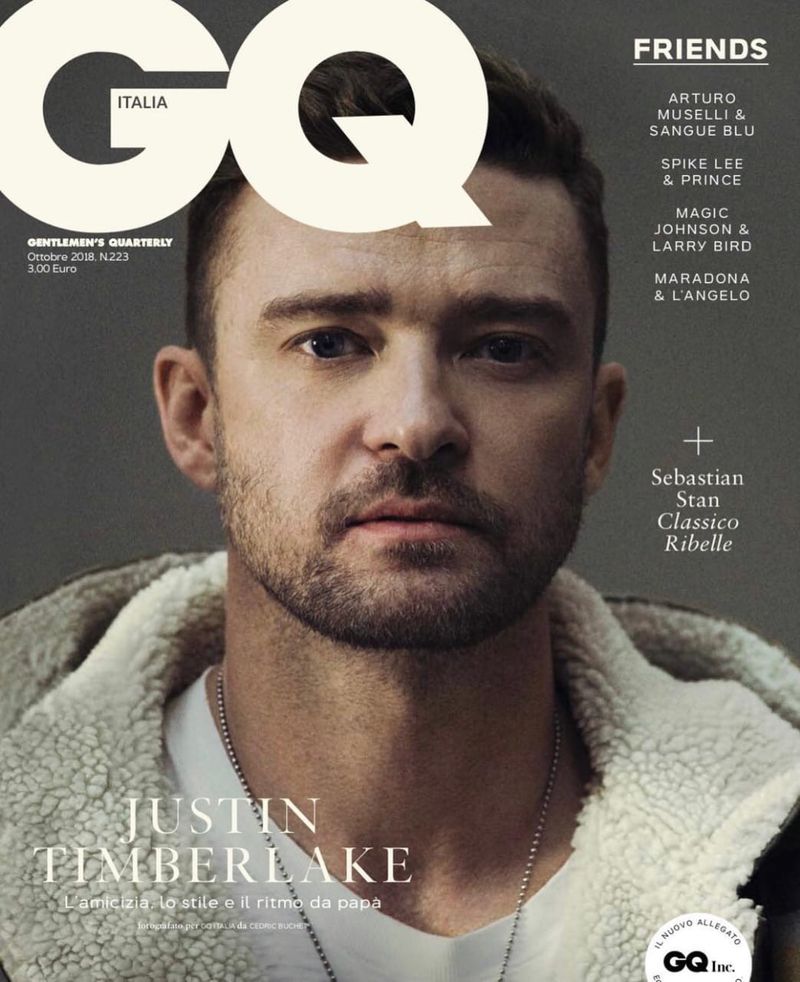GQ Italia October 2018 Cover (GQ Italia)
