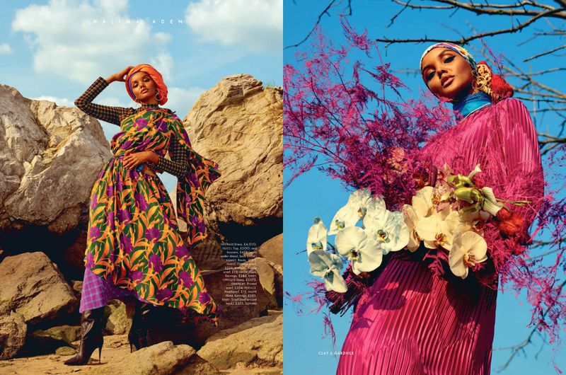 Elle Wonder Women Starring Halima Aden (Elle UK)