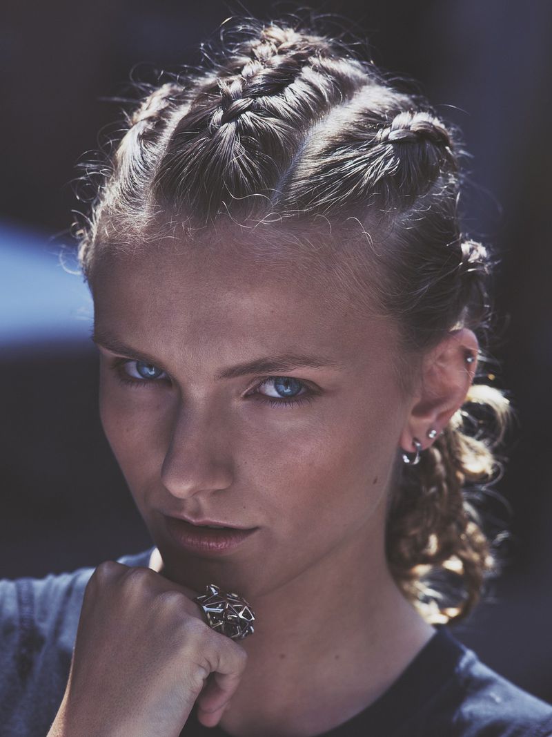 FREDRIKA LARSSON & SILK MOTYL (Marie Claire UK)