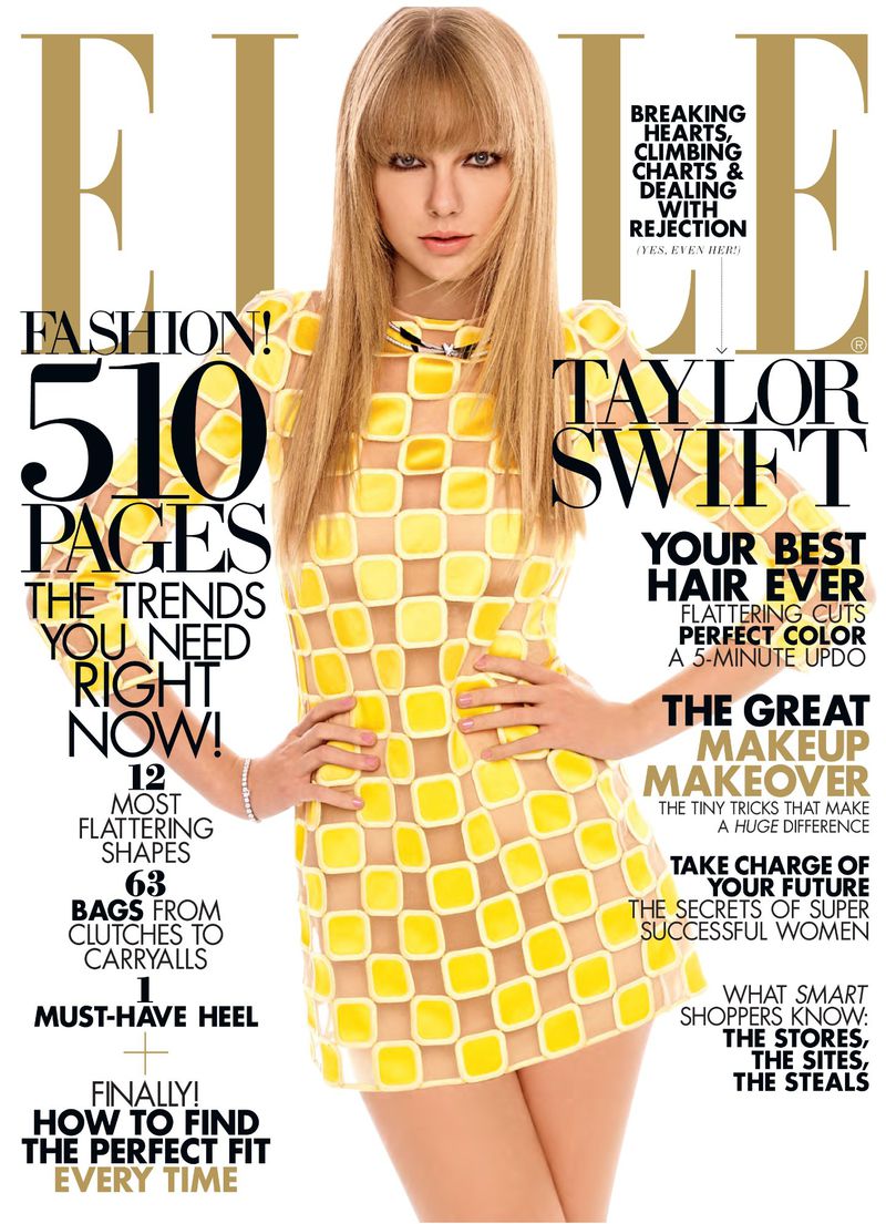 Elle March 2013 Cover (Elle U.S.)