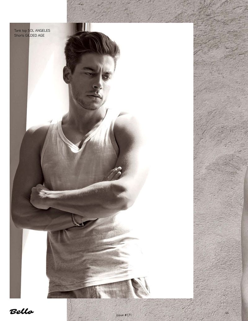 Bello Magazine Model of The Month by Stefan Mreczko (Various Editorials)