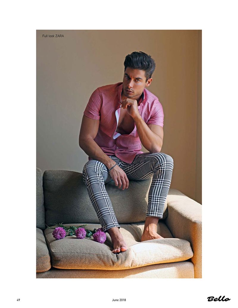 Bello Magazine Model of The Month by Stefan Mreczko (Various Editorials)
