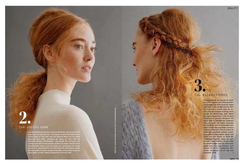 7 Tage tolle Haare for MAXI Germany (Various Editorials)