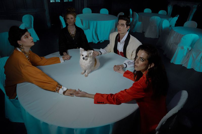 X-Rays Voyeur Family- The talents shooting by Diego Diaz Marin (Vogue.it)