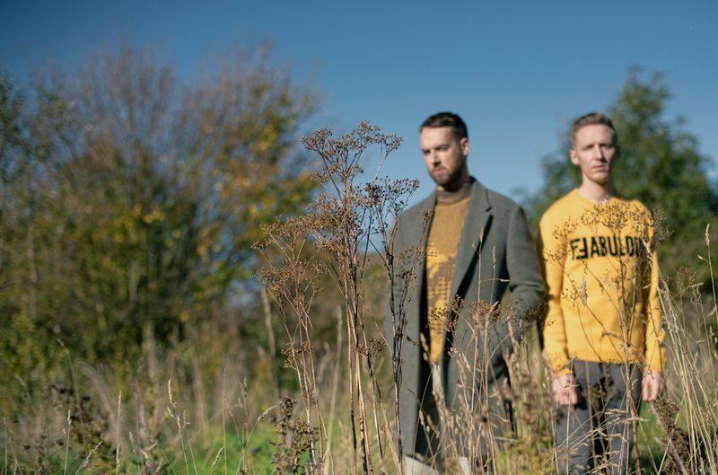 James Hatcher and Andy Clutterbuck of HONNE (L'Officiel Hommes Thailand)