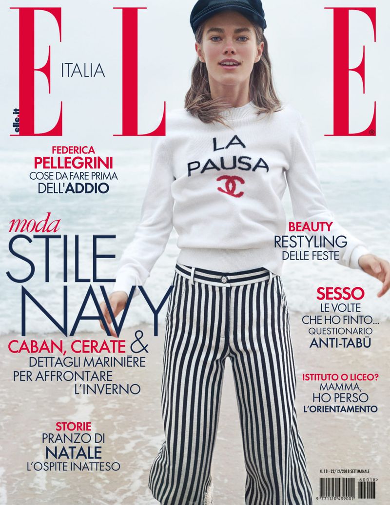 Elle Italia December 2018 Cover (Elle Italia)