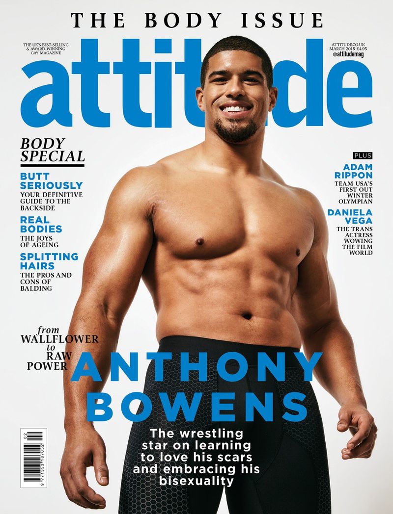 Attitude February 2018 Cover (Attitude Magazine)