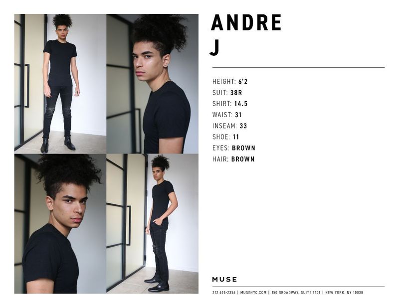Muse Models Men 2018 Polaroids/Portraits (Polaroids-Digitals)